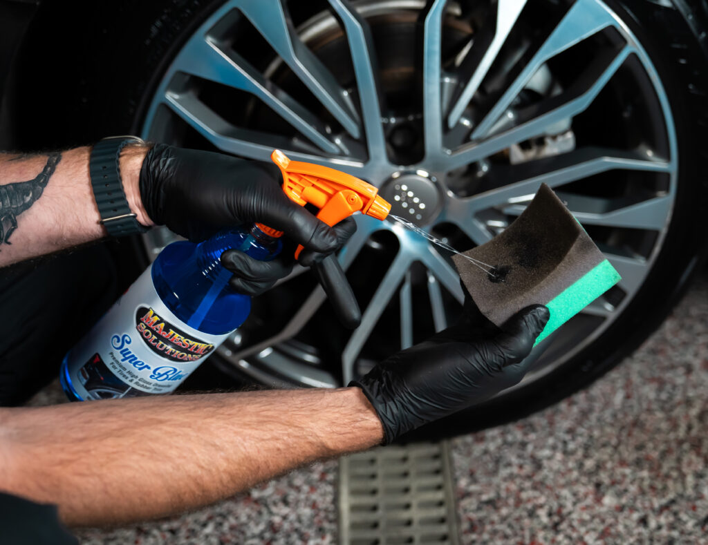 SUPER BLUE - Majestic Solutions Auto Detail Products SUPER BLUE Tire ...