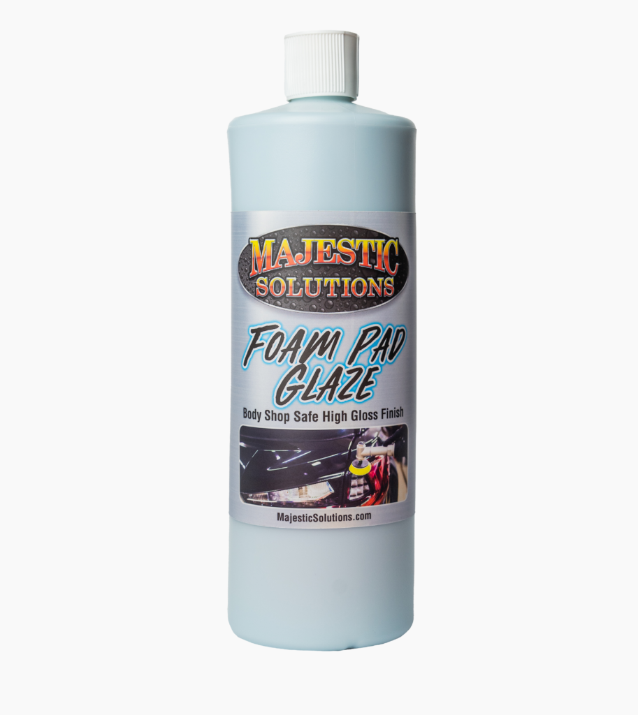 FOAM PAD GLAZE - Majestic Solutions Auto Detail Products
