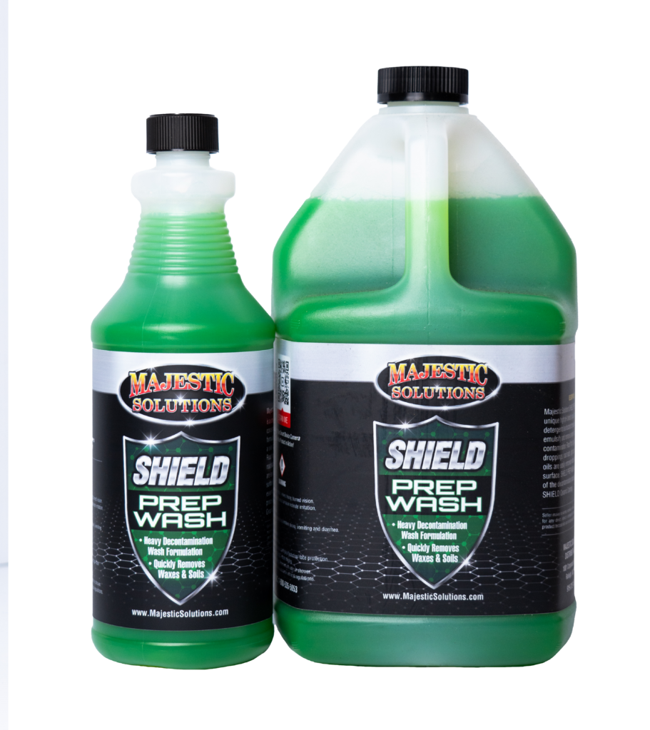 SHIELD PREP WASH - Majestic Solutions Auto Detail Products SHIELD PREP ...